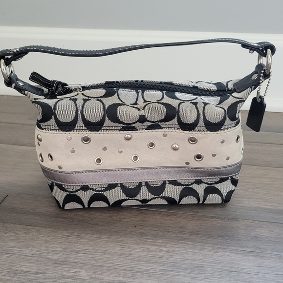 Coach | Bags | Coach Hampton Signature Studded Purse | Poshmark